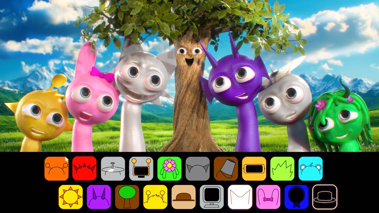 Incredibox Sprunki 3D Edition - Friend Like You (Mod) - YouTube Music