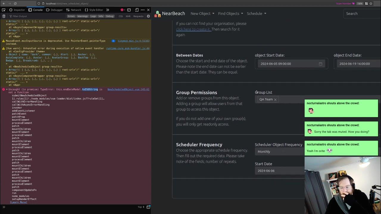 Episode 326 - Python & JavaScript - Web development - Building NearBeach an open source project ...