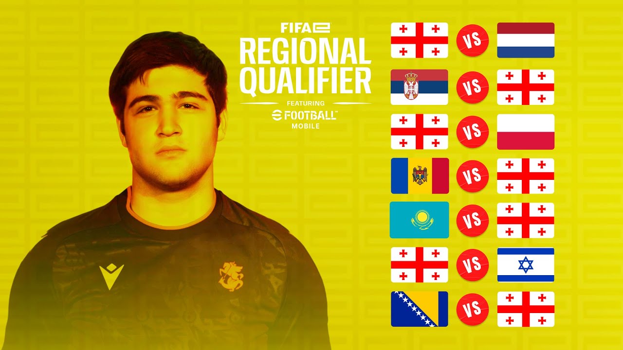 FIFAe World Cup Mobile REGIONAL QUALIFIER DAY 1 - YouTube
