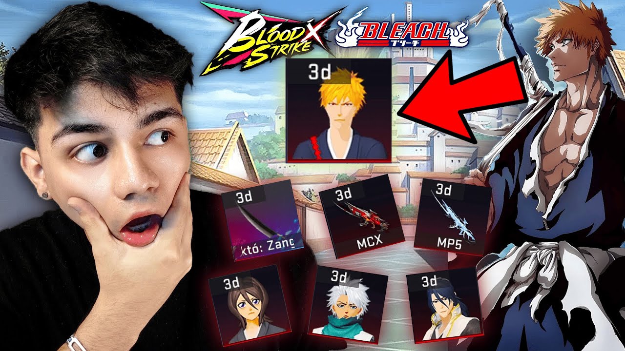 BLOOD STRIKE X BLEACH: ME DIERON LOS SKINS DE LA COLABORACIÓN 😱🔥 - YouTube