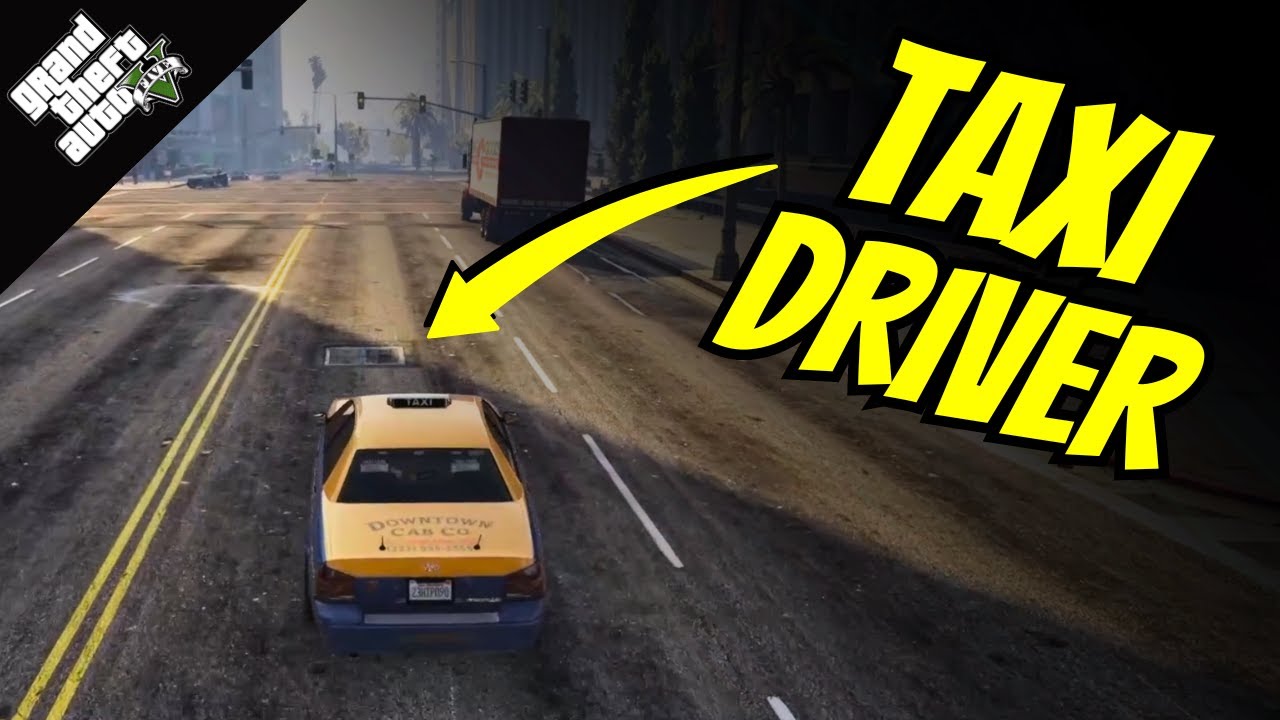 How to Become a Taxi Driver in GTA 5 Online - YouTube