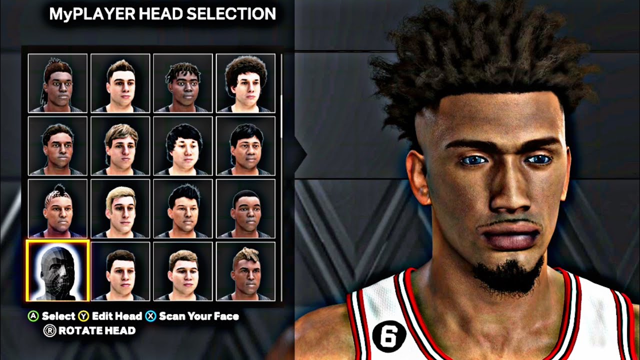 The BEST Face Creation In NBA 2k23! (Current Gen) - YouTube