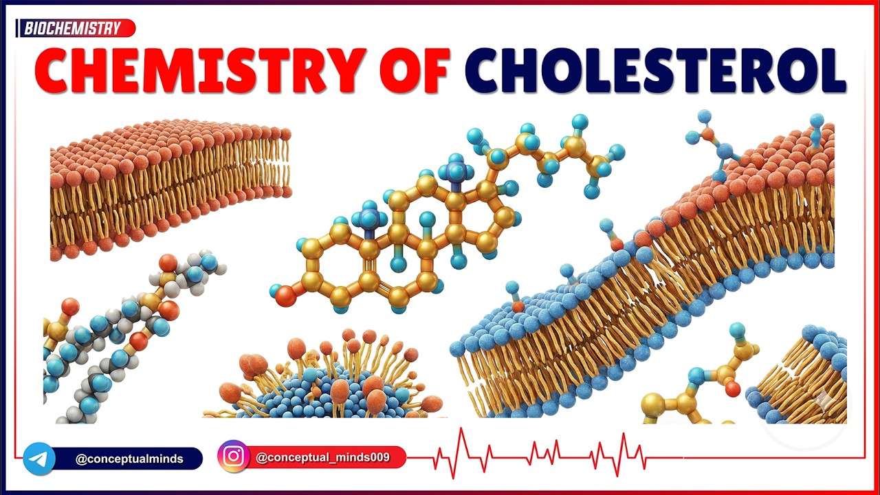 9. Chemistry of Cholesterol 🧬🫀 | Structure and Properties | MBBS 1st ...