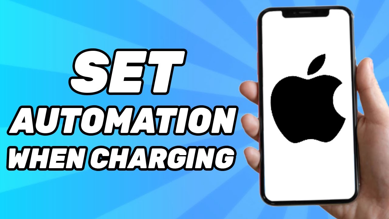 How to Set Automation on iPhone When Charging 2023 - YouTube