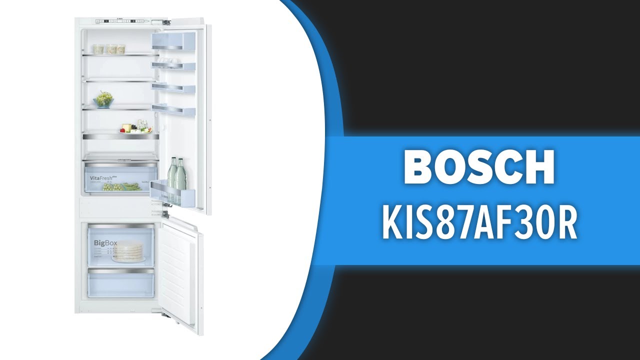 Холодильник Bosch KIS87AF30R - YouTube