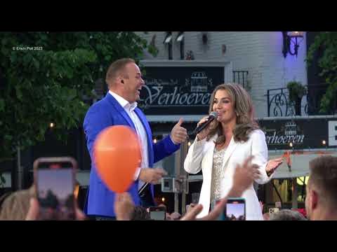 Frans & Sieneke - Een Nacht Met Jou Muziekfeest op het plein Sterren NL Uden 2023 - YouTube