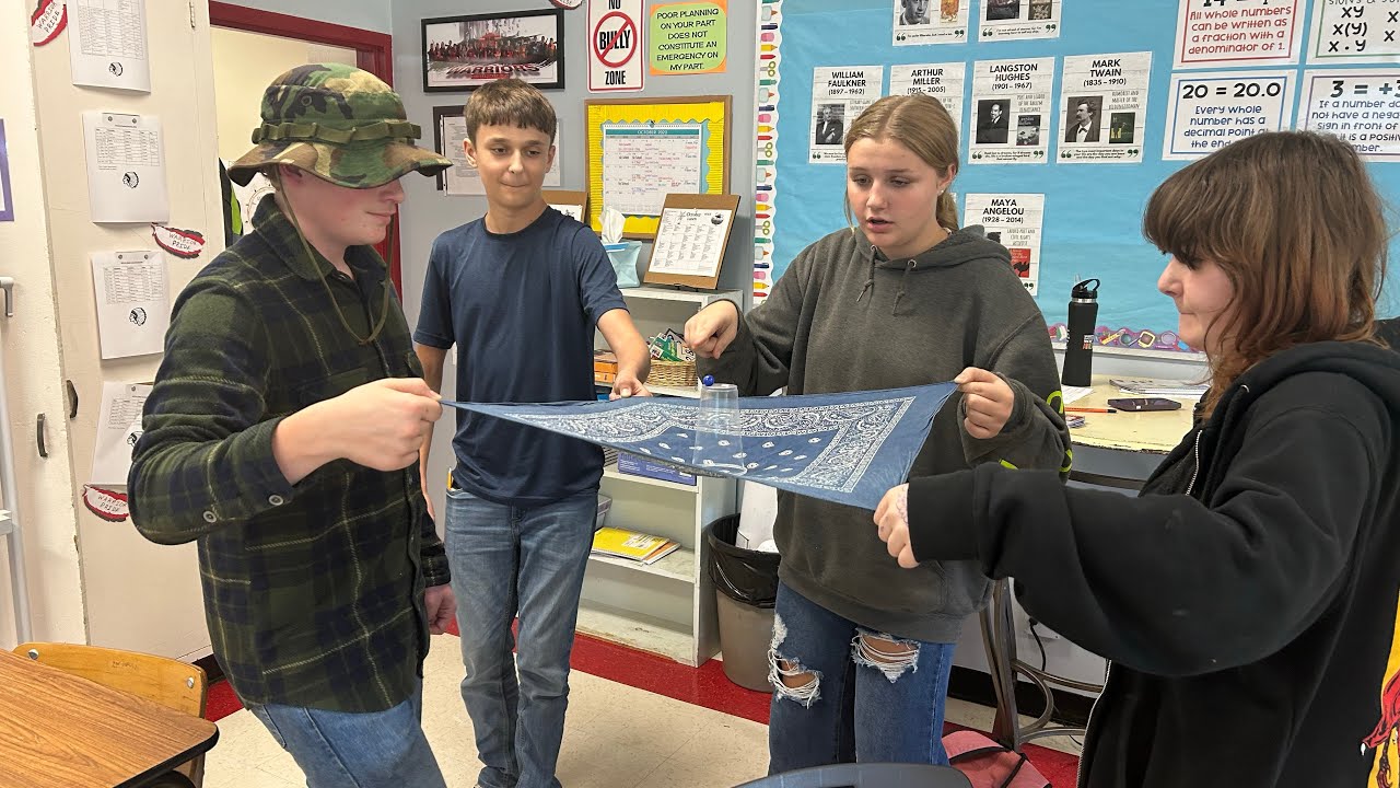 AVID Family Fun Friday - Marble, Cup, Bandana Challenge - YouTube