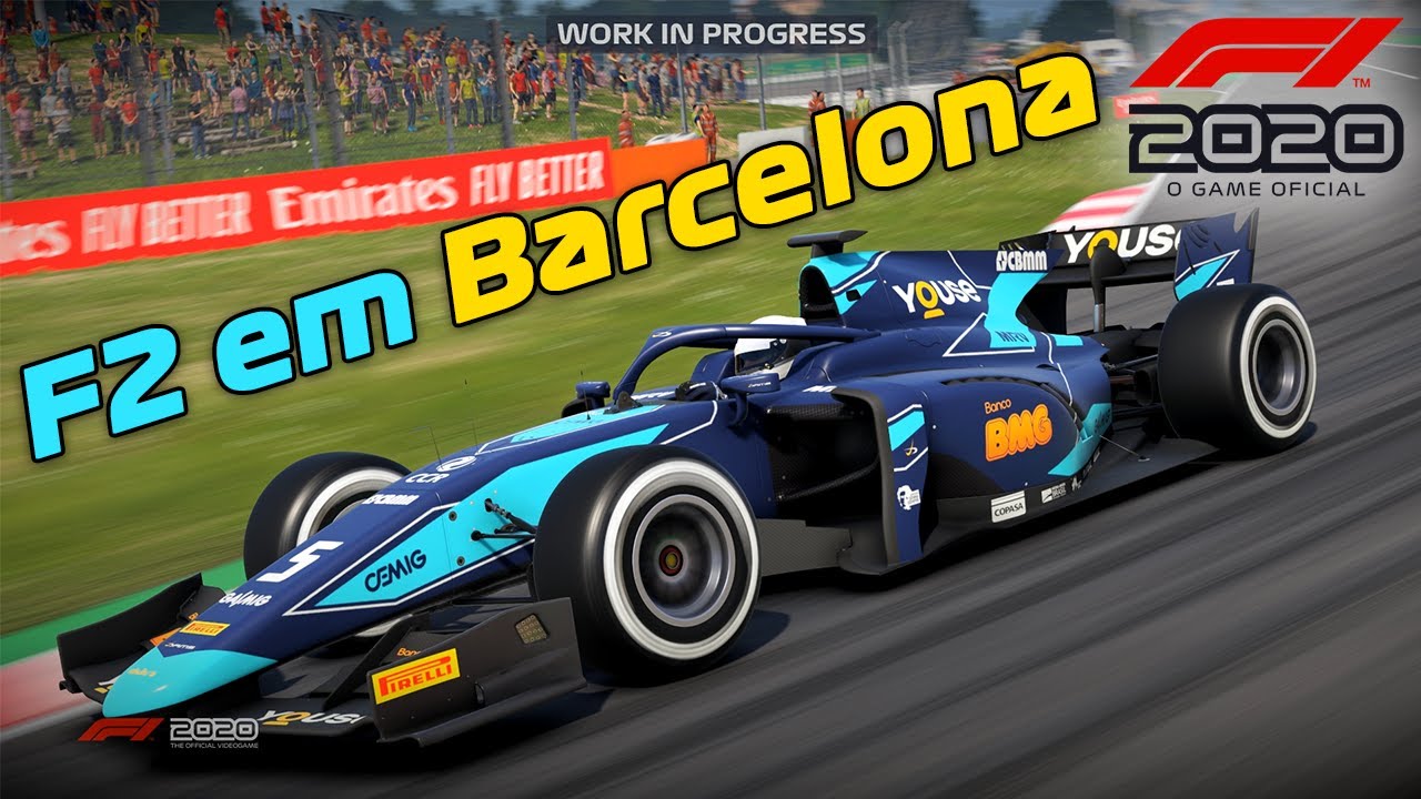 F1 2020 - CORRENDO DE FÓRMULA 2 EM BARCELONA - YouTube
