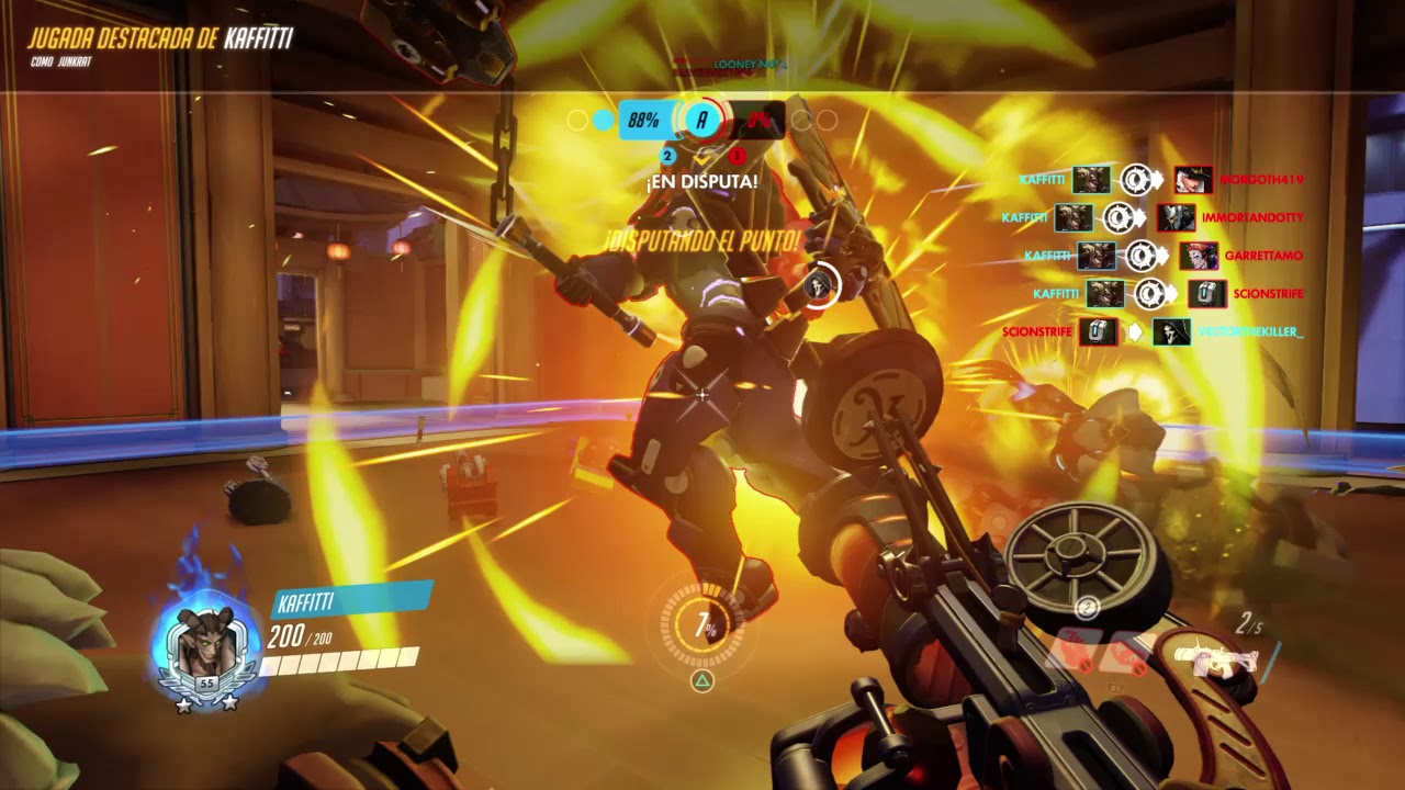 Junkrat tire 5 - YouTube