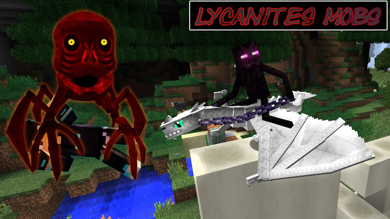 Minecraft Lycanites Mobs: Bosse & Monster Showcase german [1.16.5 & 1. ...