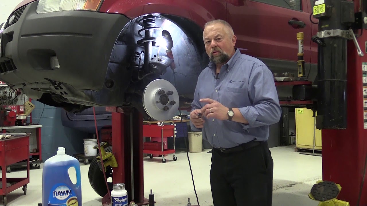 Brake Job Tools: Conical Washers - YouTube