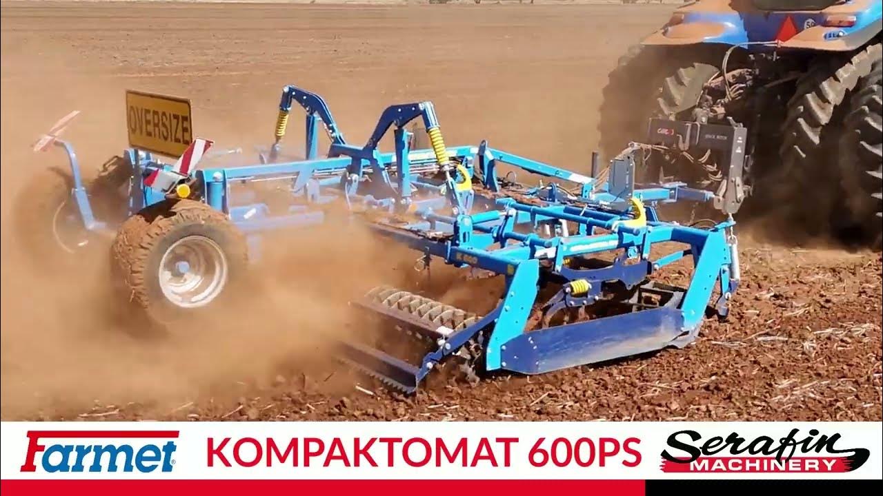 Farmet Kompaktomat 600PS - Precise Seedbed Cultivator - YouTube