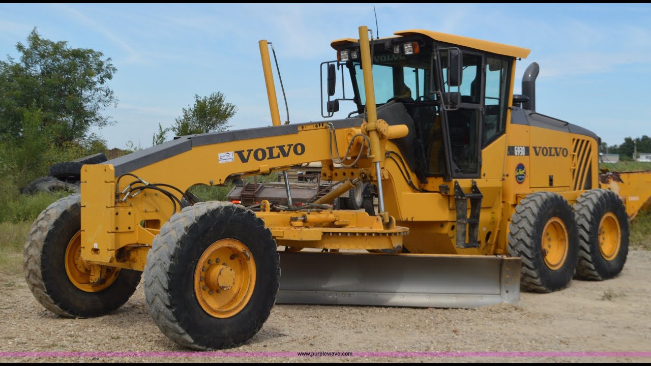 Grayder karla mücadele 2019 Volvo G930 greyder kar küreme - YouTube