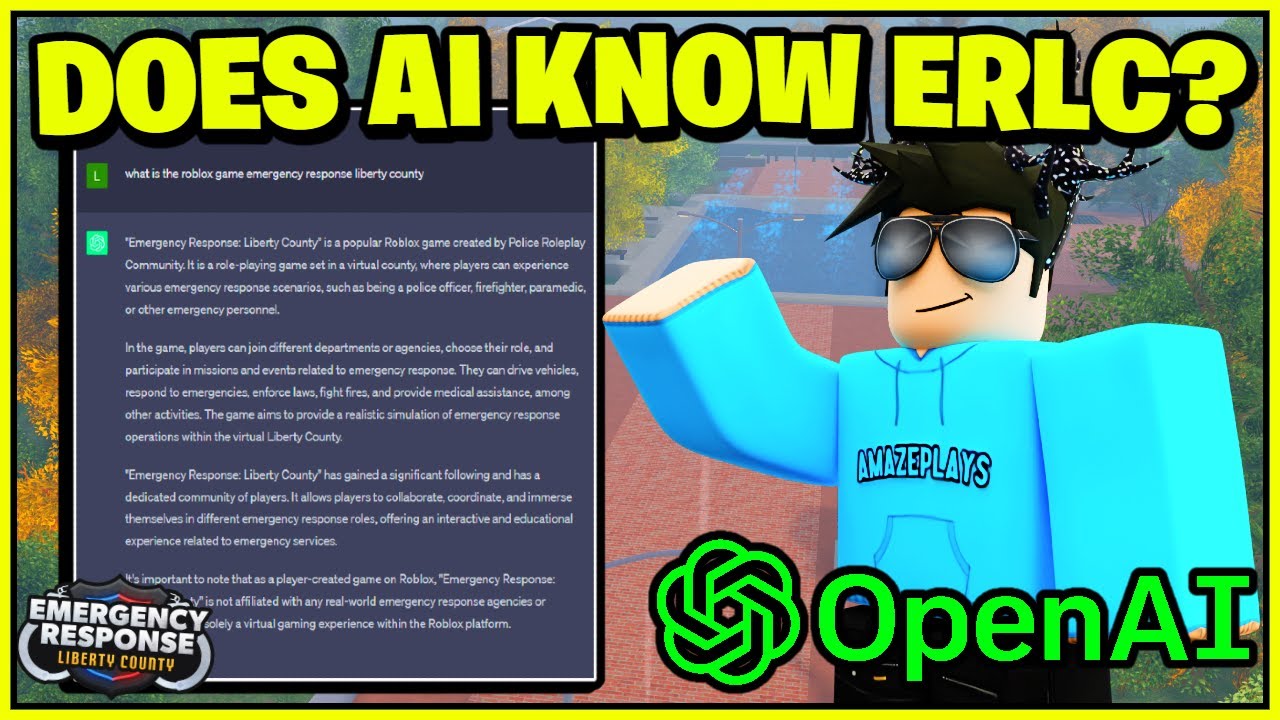 How WELL does REAL AI know ROBLOX... (ChatGPT) - YouTube