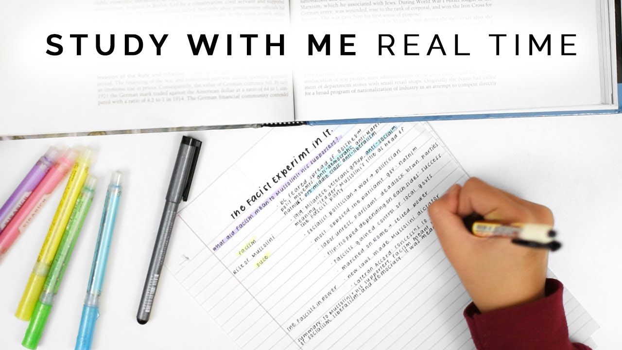How I Take History Notes Real Time Study With Me YouTube How I Take History Notes Real Time Study With Me YouTube