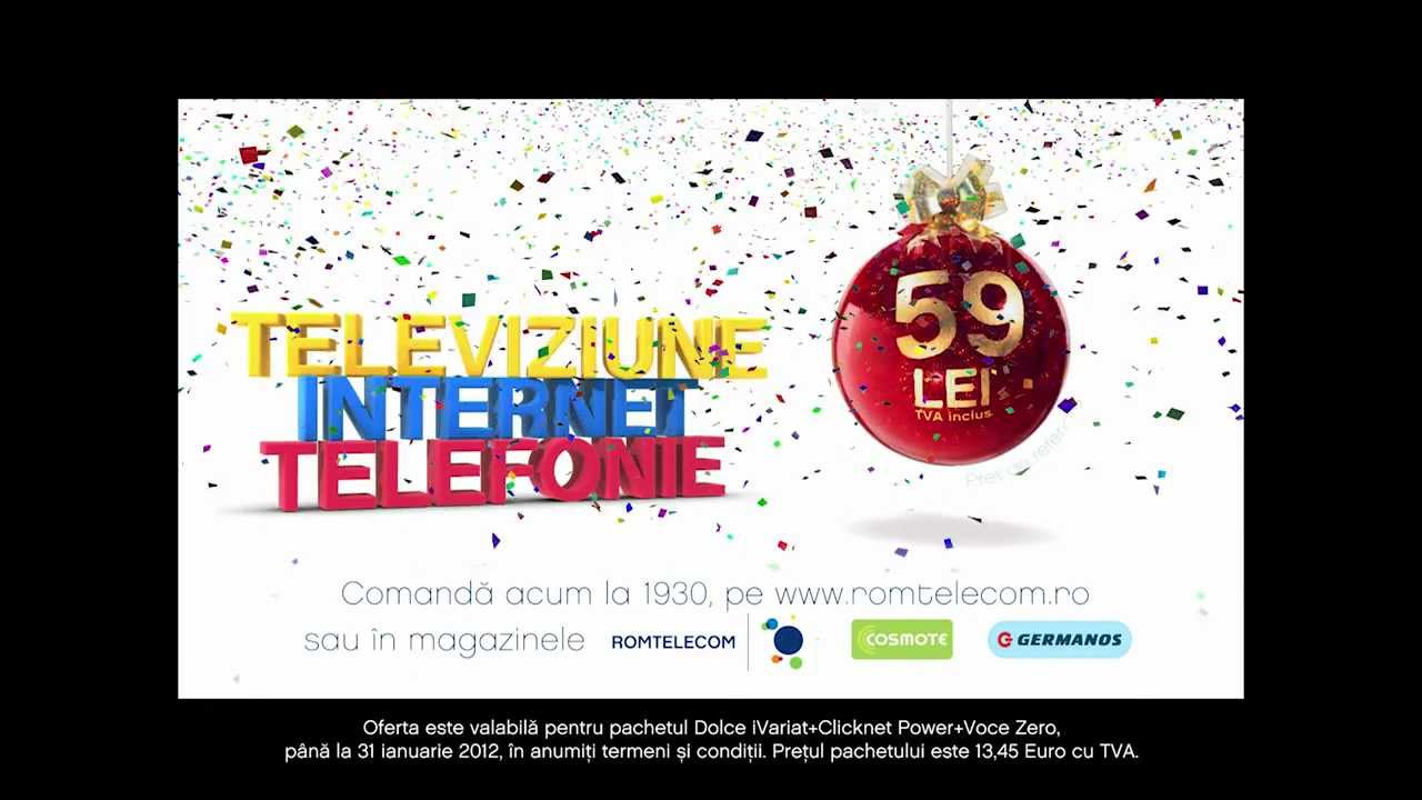 Romtelecom - Pachetul anului - YouTube