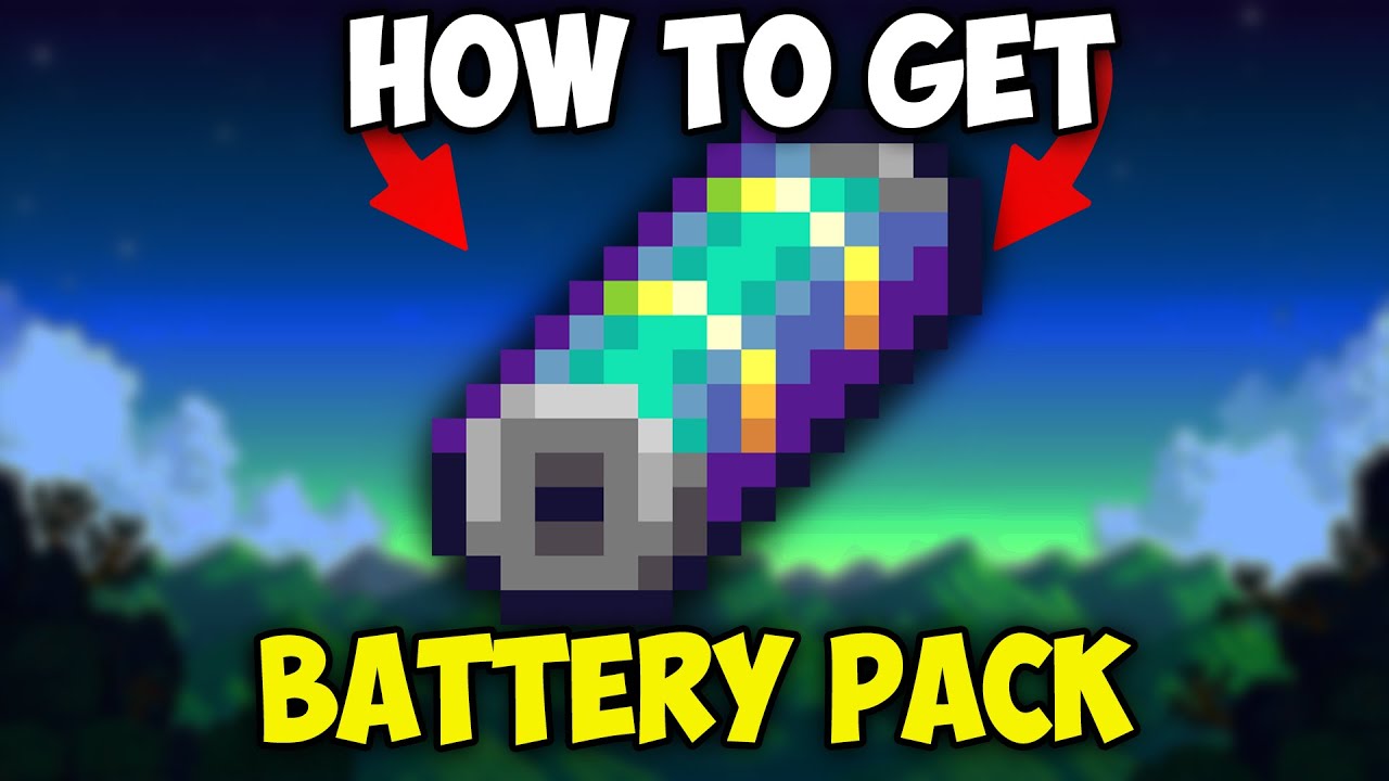 How to Get BATTERY PACK in Stardew Valley 1.6 - YouTube