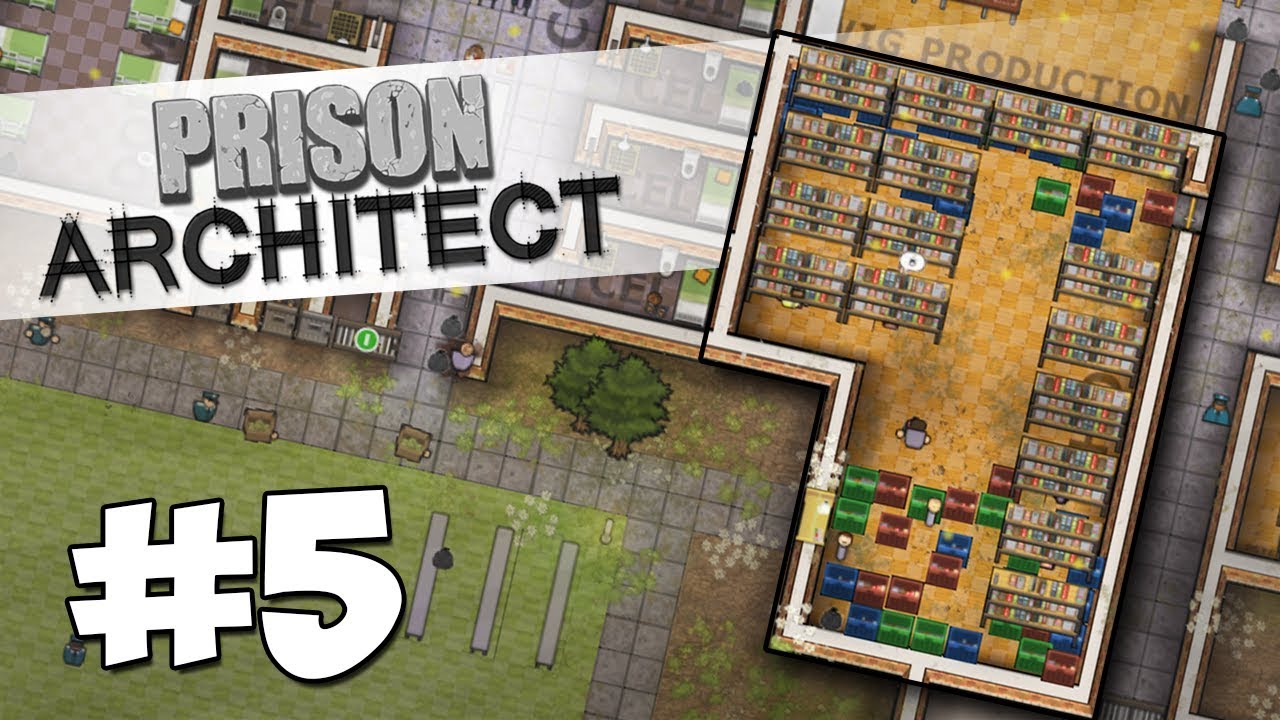 Prison Architect Modded #5 - BUILDING THE STORE - YouTube