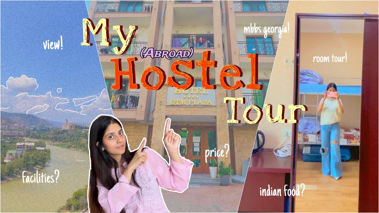 Medical Girl's Hostel Tour Georgia🏨|Atmia hostel|SEU hostel|Mbbs Abroad ...