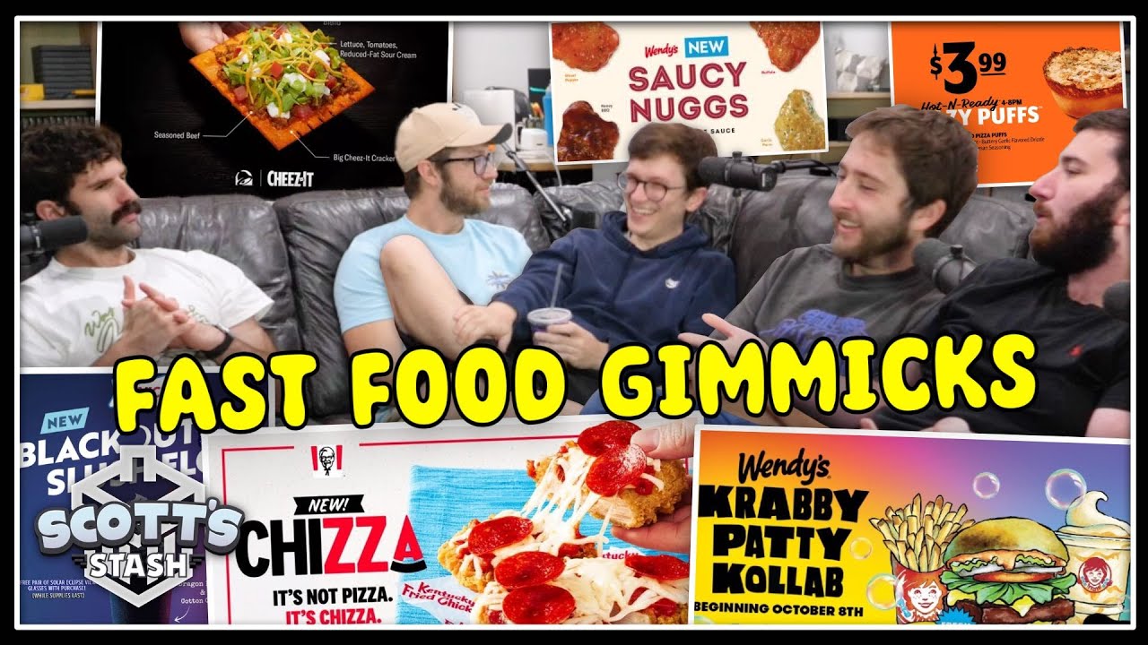Fast Food Gimmicks with Sam, Eric, Dom, Justin and Joe - YouTube