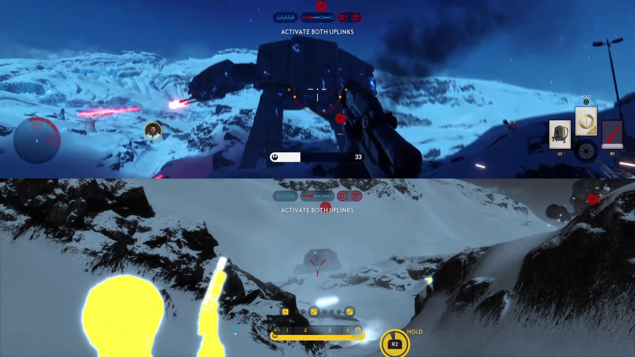 STAR WARS™ Battlefront™ Hoth Walker Assault 8/5 - YouTube