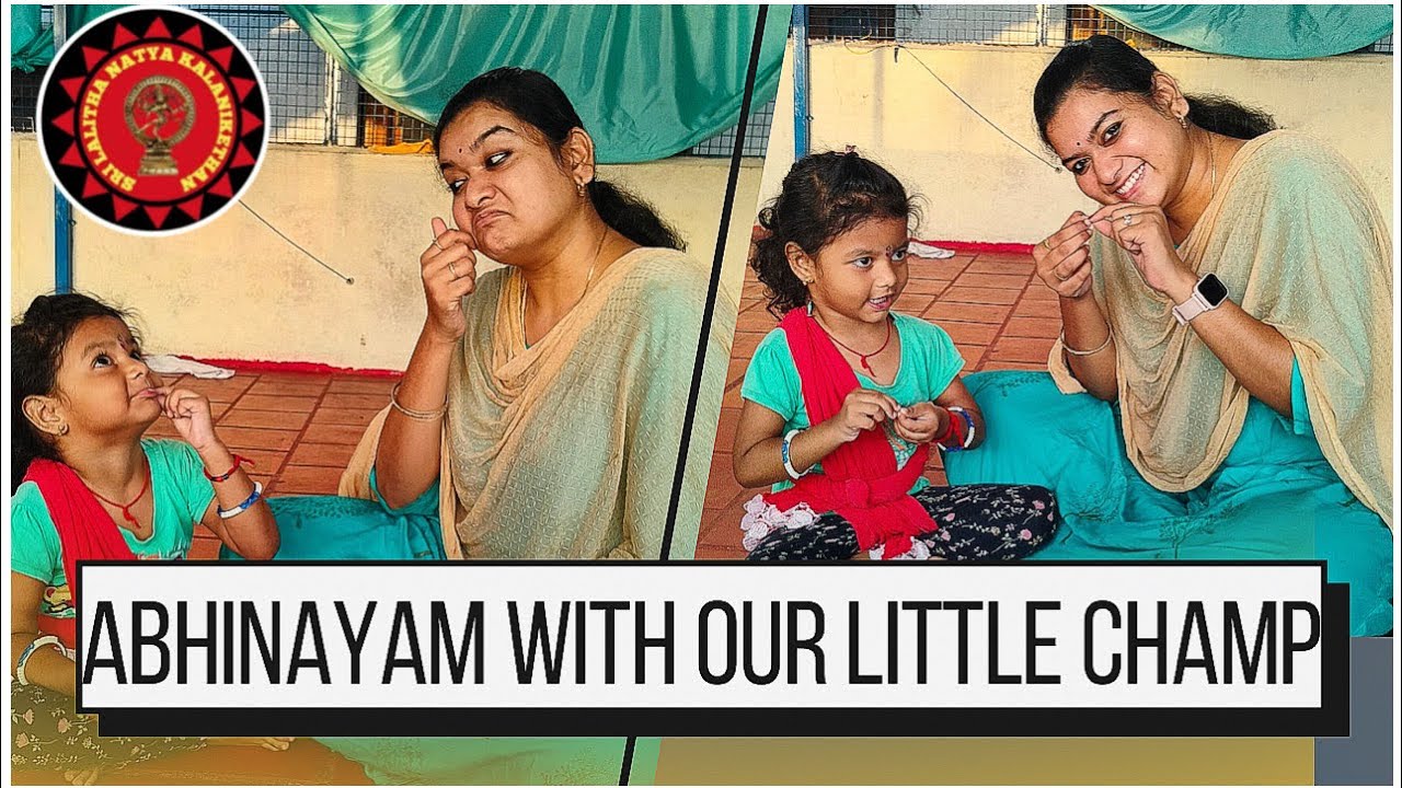Abhinayam with our Little Champ | SLNK #classicaldance #kids #kidsvideo ...