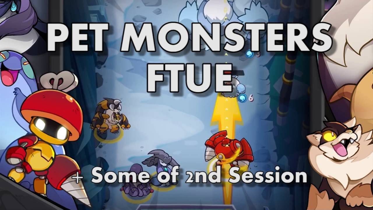 Pet Monsters Tutorial and Early Levels - YouTube