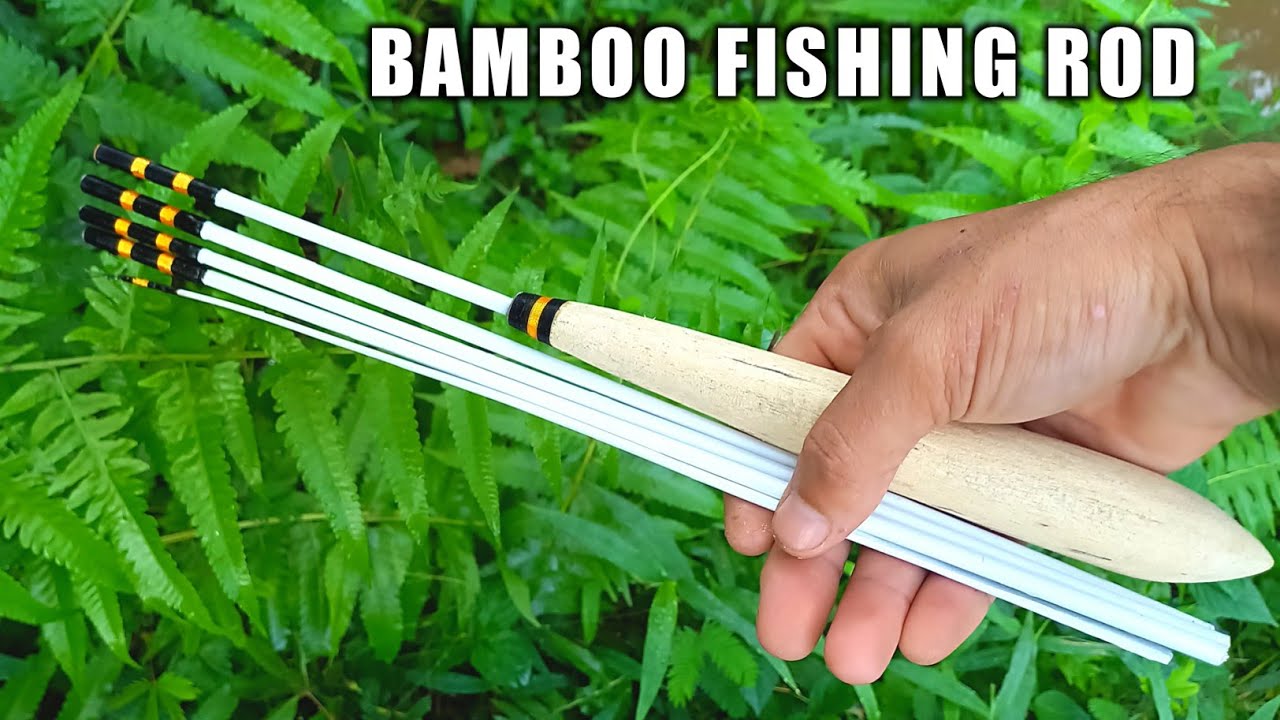 Belum banyak yang tau, cara membuat pancing dari bambu yang bagus - YouTube
