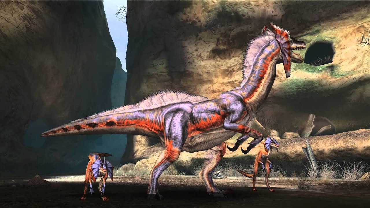 Monster Hunter Portable 3rd Großer Jaggi/Great Jaggi Intro - Flock of ...