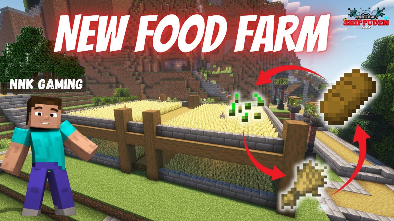 New food farm in shippuden smp 🥖| ep-09 | - YouTube