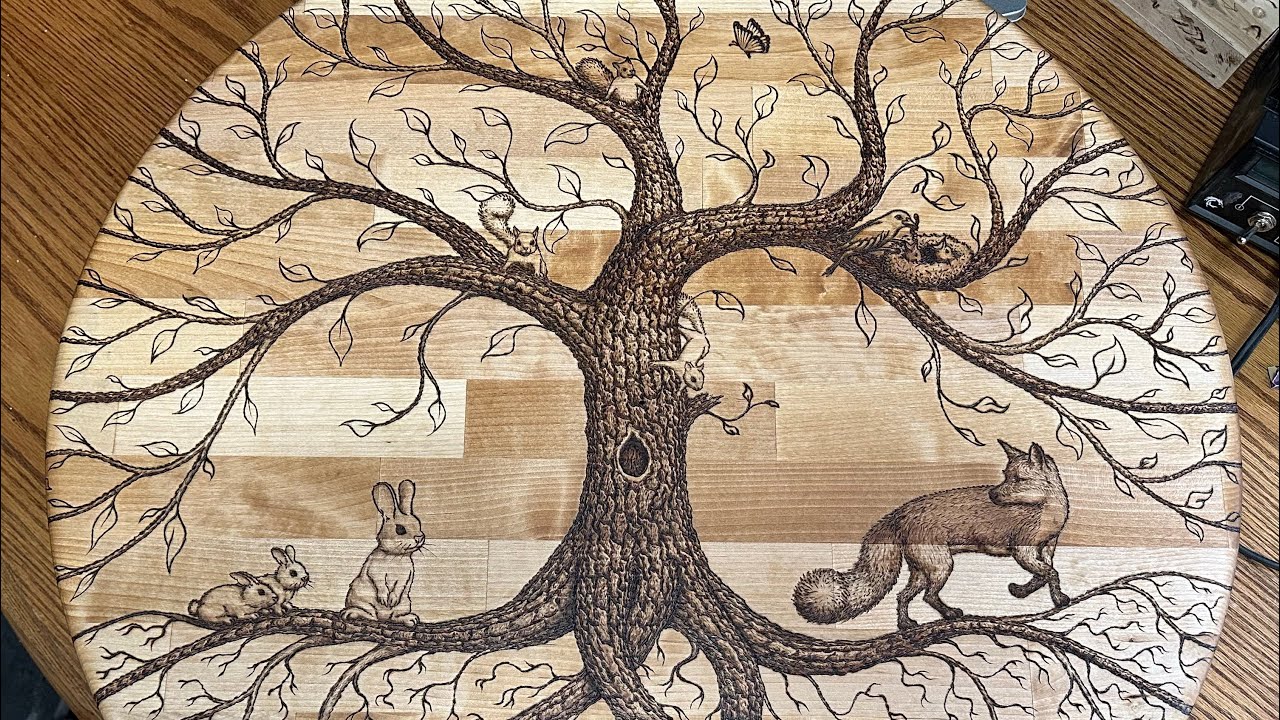 Tree of Life Clock: Full Build (everything except the hands anyway ...