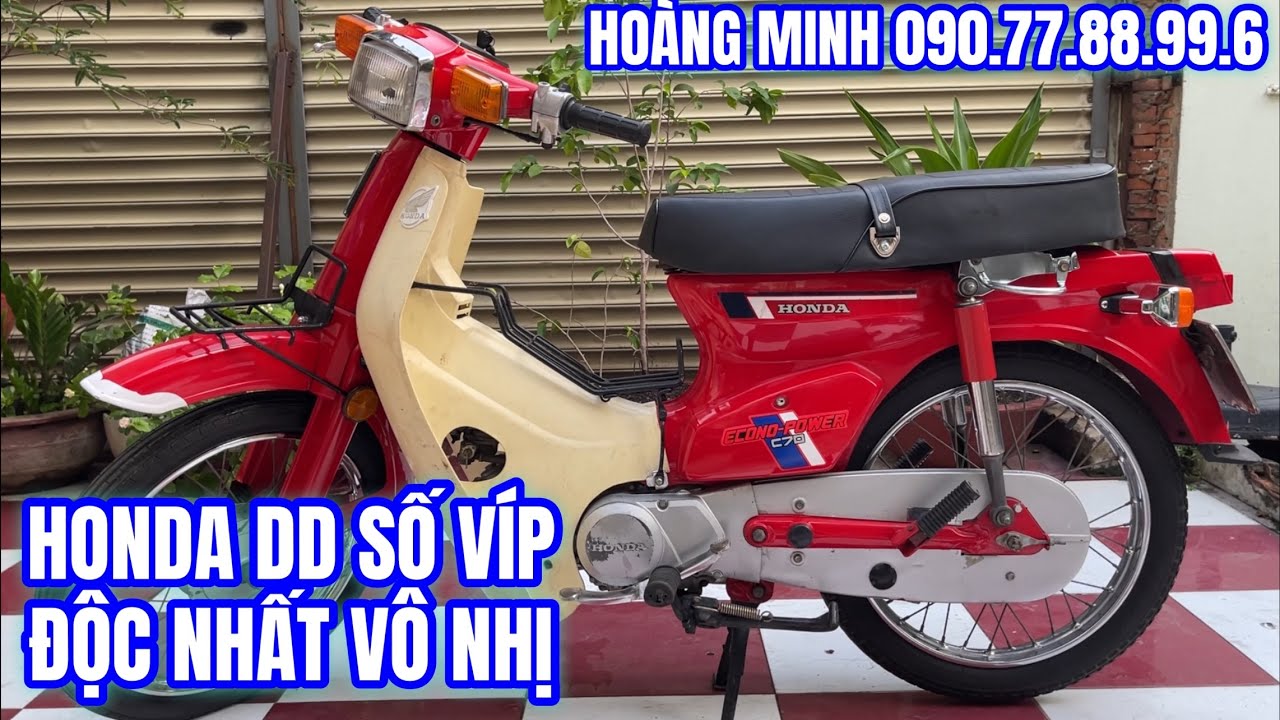 HOẢNG MINH BÁN XE HONDA DD 70 BIỂN SỐ ĐỘC NHẤT VÔ NHỊ 📱 090.77.88.99.6 ...