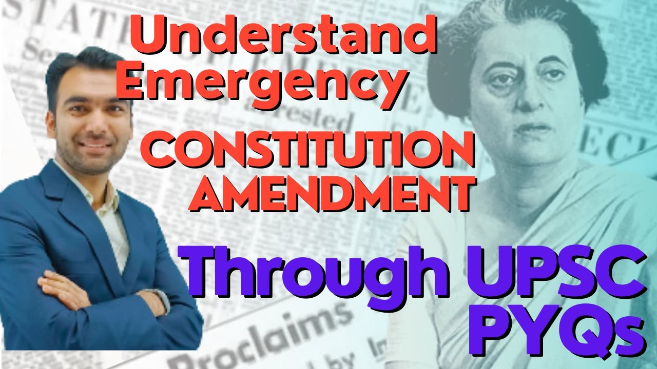 UPSC Prelims Questions & Answers (PYQs) on Emergency & Constitution ...