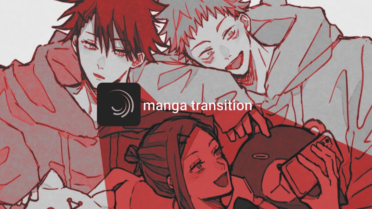 manga transition tutorial [alight motion] - YouTube