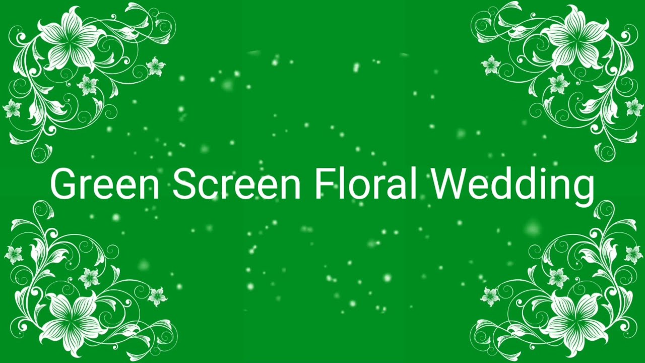 Greenscreen Bunga Wedding | Floral Wedding 720p - YouTube