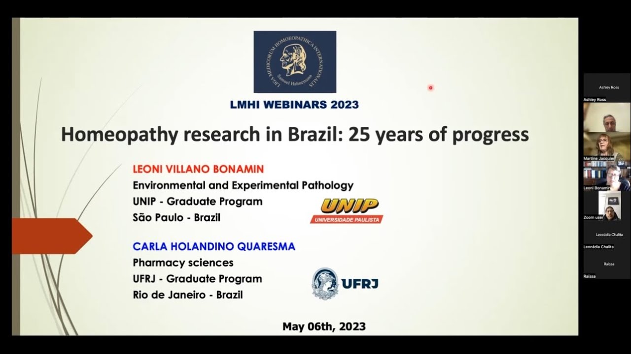 LMHI WEBINAR 2 with Prof. Leoni Bonamin and Prof. Carla Holandino - YouTube