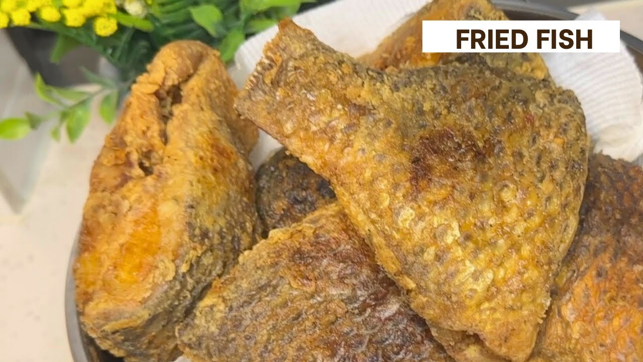 How to Cook Fried Fish (Tilapia) | South Sudanese Fried Fish - YouTube