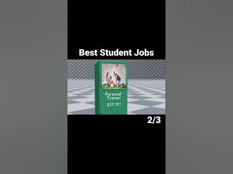 Best student jobs #comparison #finance #jobs #money #rich #salary # ...