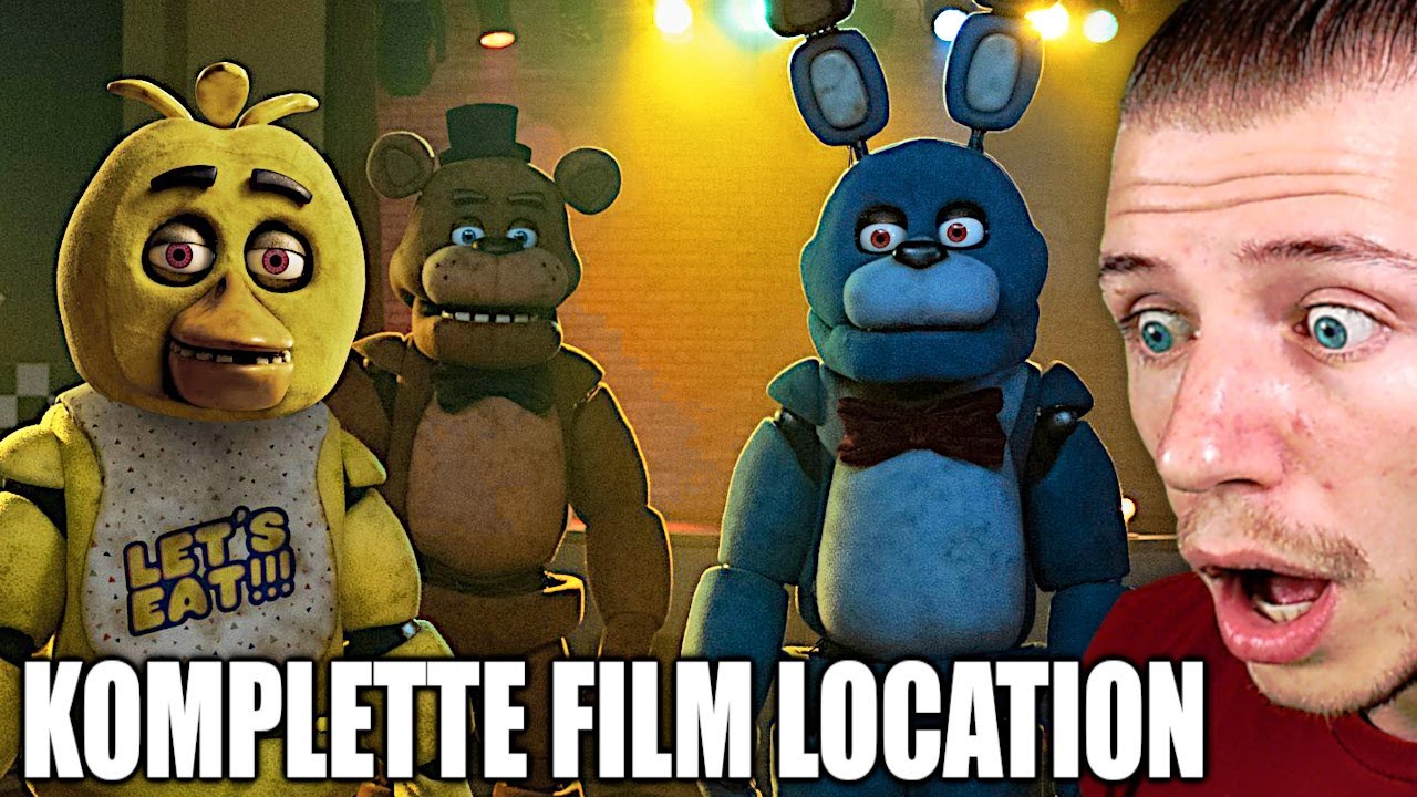 Das FNAF GAME zum FILM ? Komplette Location ! (Behind The Scenes) 😱 ...