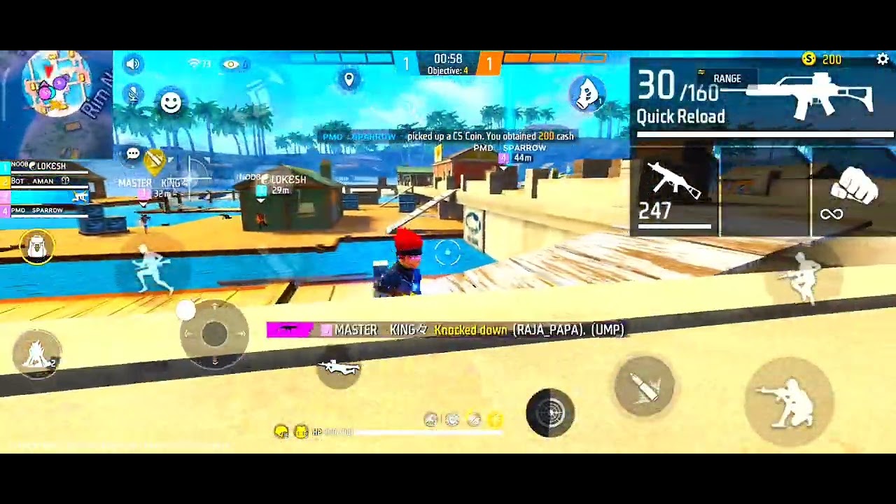 Free Fire Simple Video 💯No Editing Simple FF video 💯😱😱 - YouTube