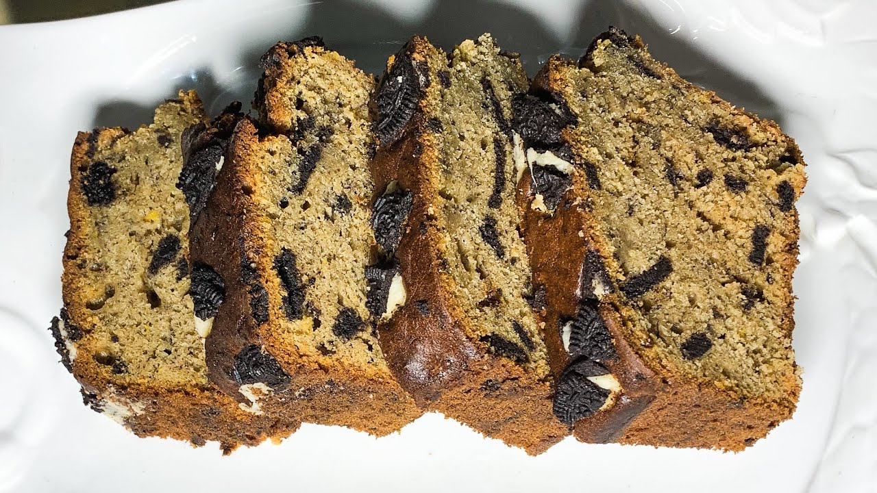 How to Make VIRAL OREO BANANA BREAD /STEP BY STEP| Oreo Banana Bread ...