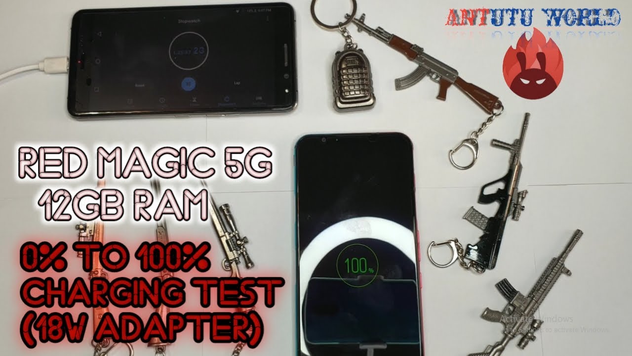 Zte Nubia Red Magic Battery Charging Test | Gaming Beast - YouTube
