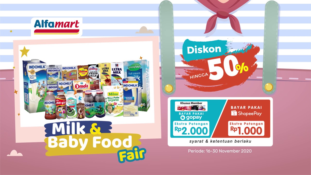 Alfamart - Milk & Baby Food Fair #Alfamart - YouTube