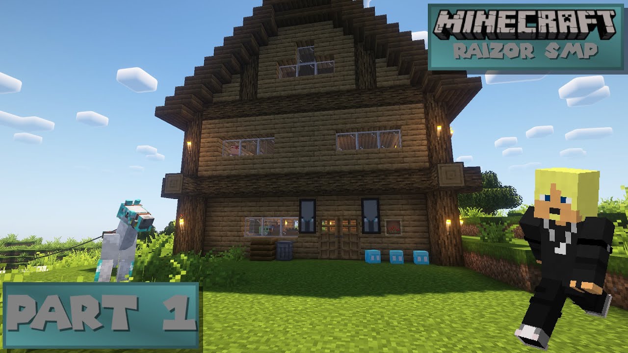 Mein Haus auf dem Raizor Community-Server! | Minecraft Raizor SMP - YouTube
