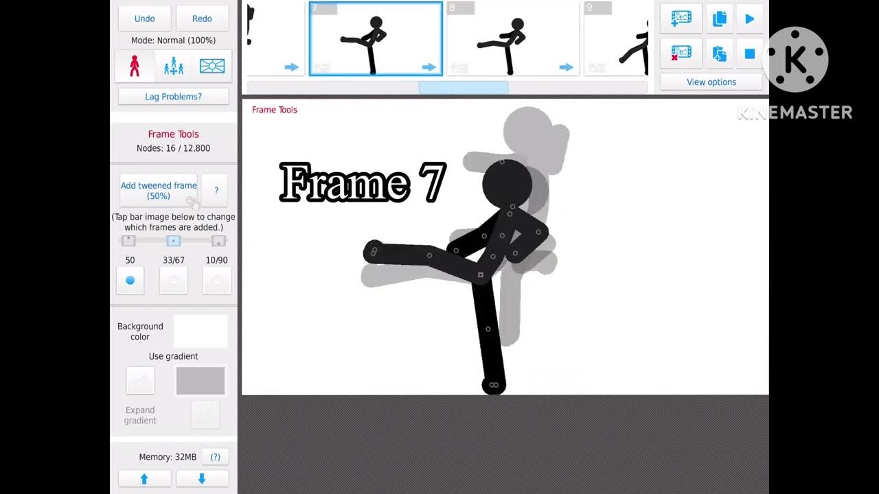 How to animate a taekwondo kick in stik nodes - YouTube