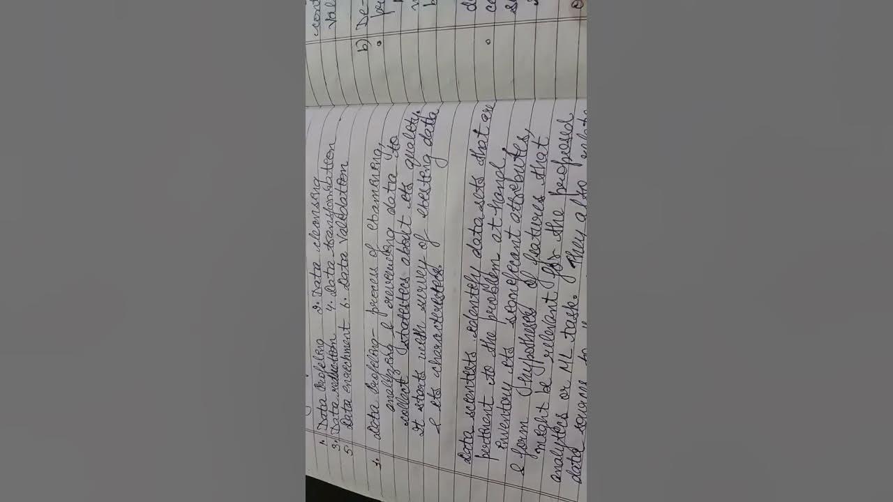 Data Science lecture 7 (data pre processing) - YouTube