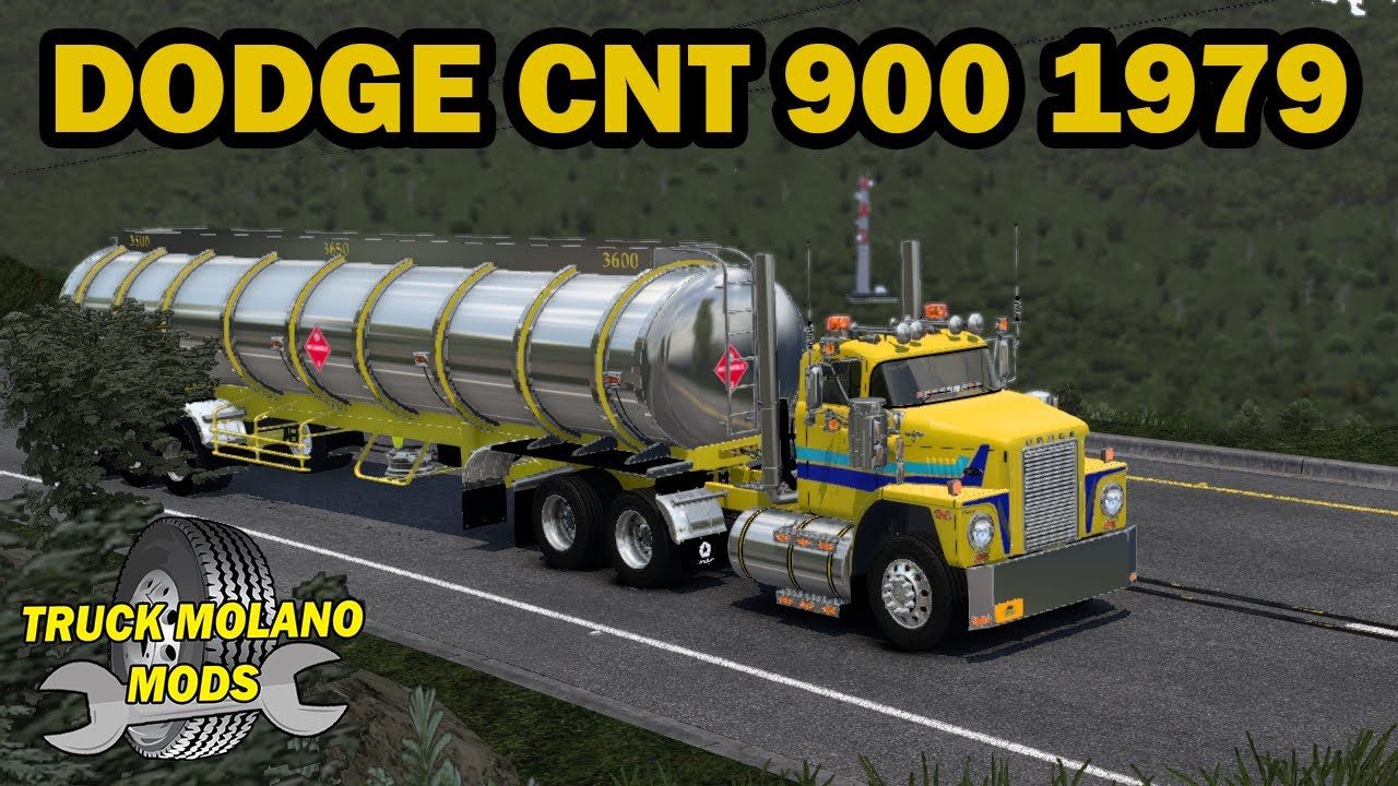 DODGE CNT 900 1979 REAL MAP ATS - YouTube