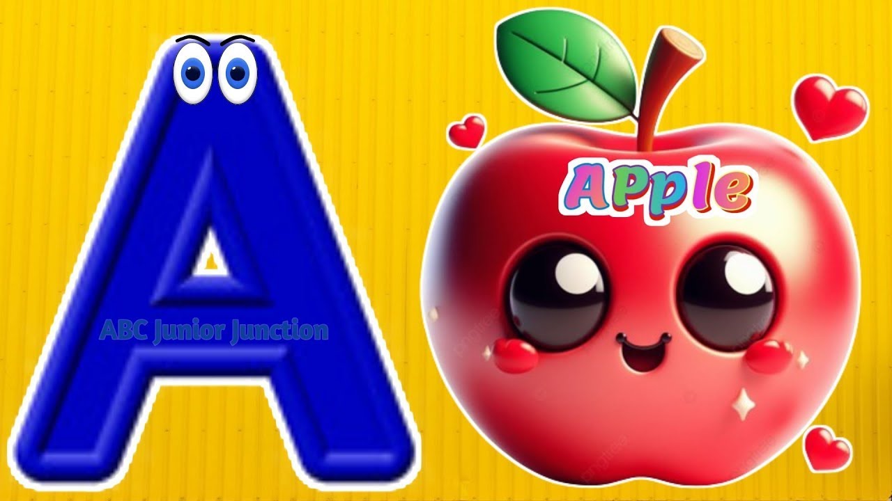 ABC Song l Learn uppercase and lowercase letters of the alphabet song ...