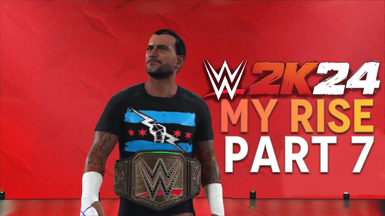 WWE 2K24: My RISE - Part 7 (CM PUNK) - WAR GAMES - YouTube
