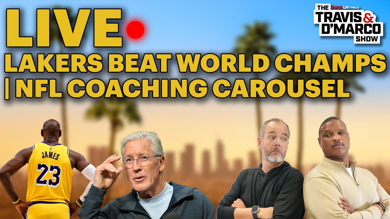 Travis & D'Marco: Lakers Thrash Celtics | Pete Carroll Returns to NFL ...
